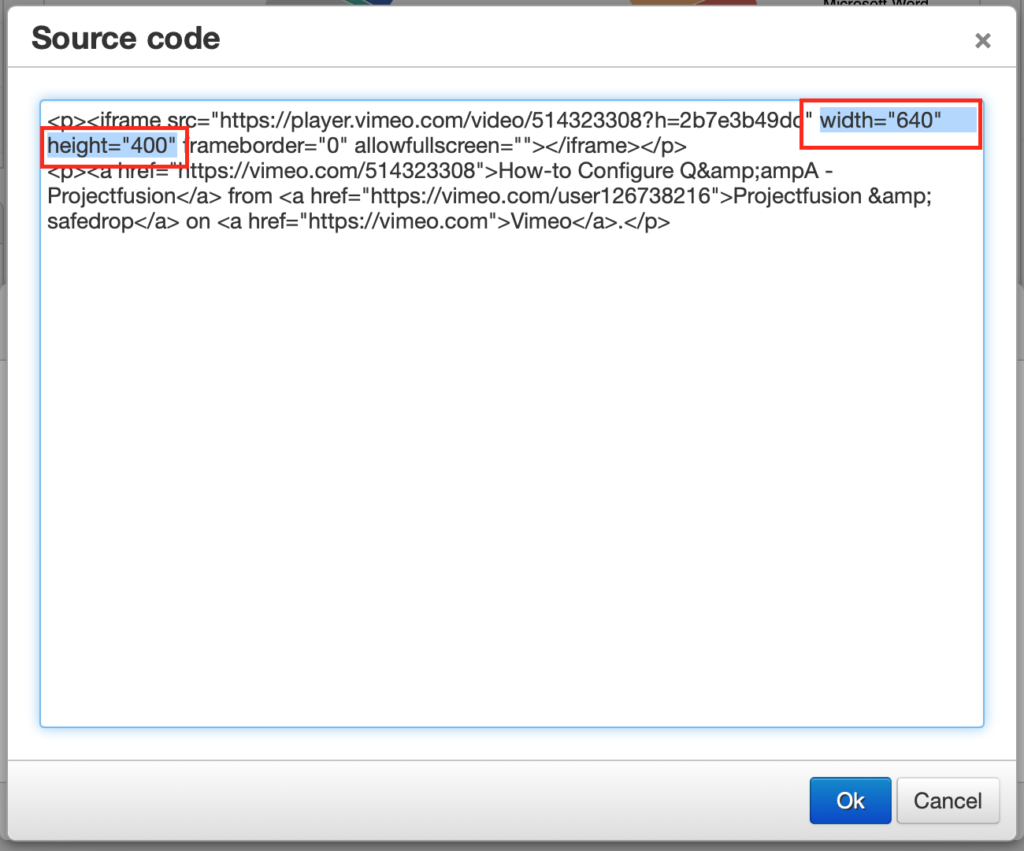 How to add a video to your site dashboard - Project Fusion