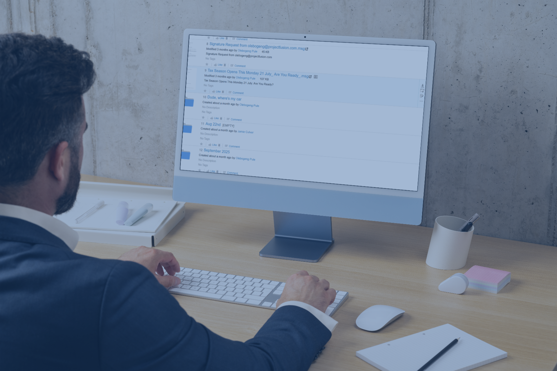 Secure Work Space - Projectfusion